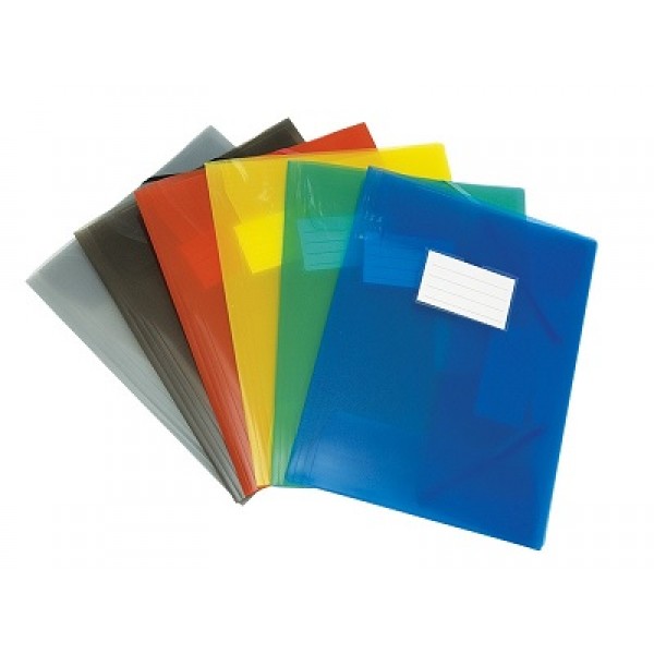 capa com elastico a4 verde